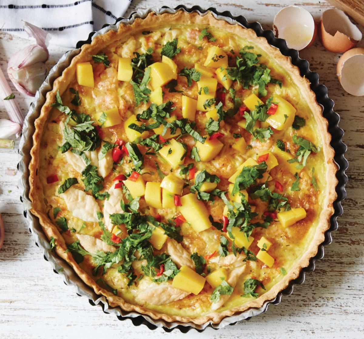 Mango Shrimp Tart - NEFF Recipes | NEFF