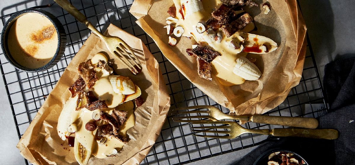 Recipe: Zero-waste banana recipe with Zabaione | NEFF