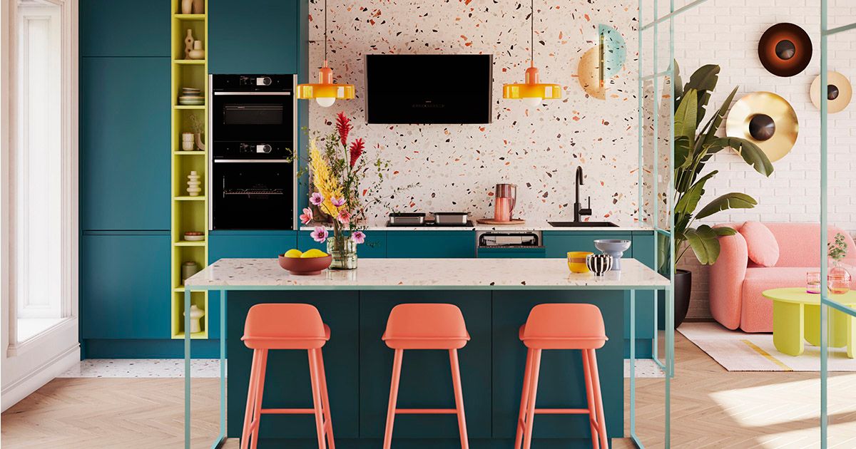 The Terrazzo kitchen - colorful trend | NEFF